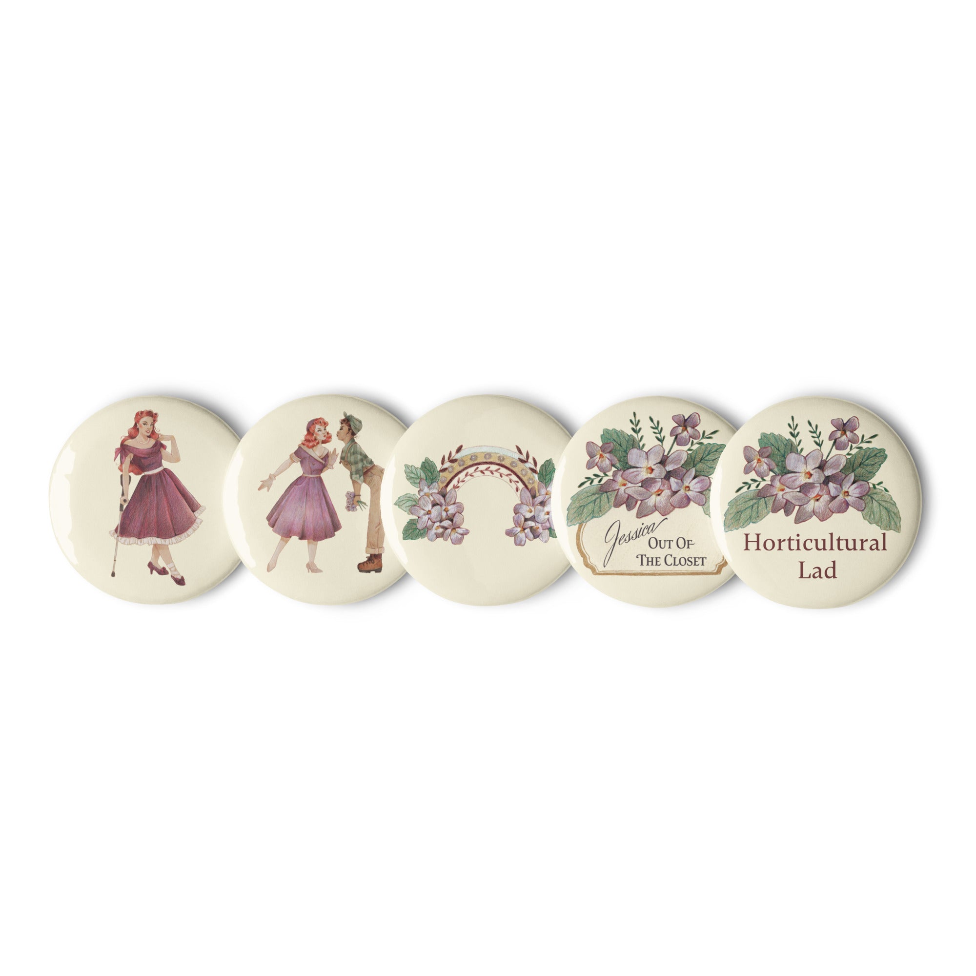 Jessica Out Of The Closet Pin Collection